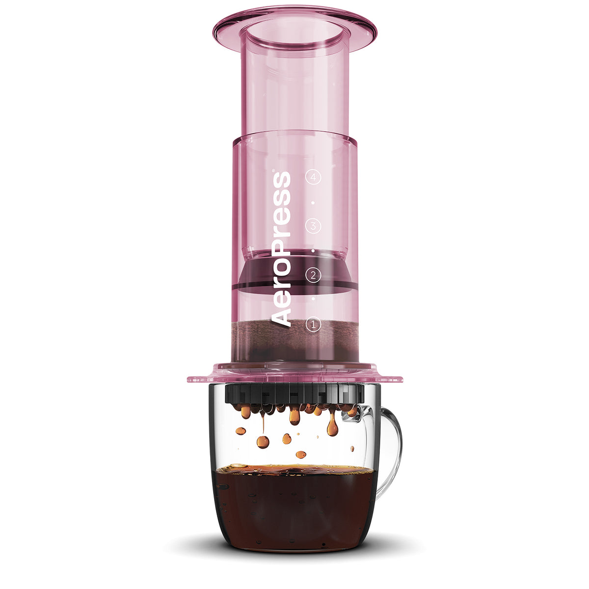 AeroPress Coffee Maker - Clear Colours | Rounton Coffee - Rounton Coffee