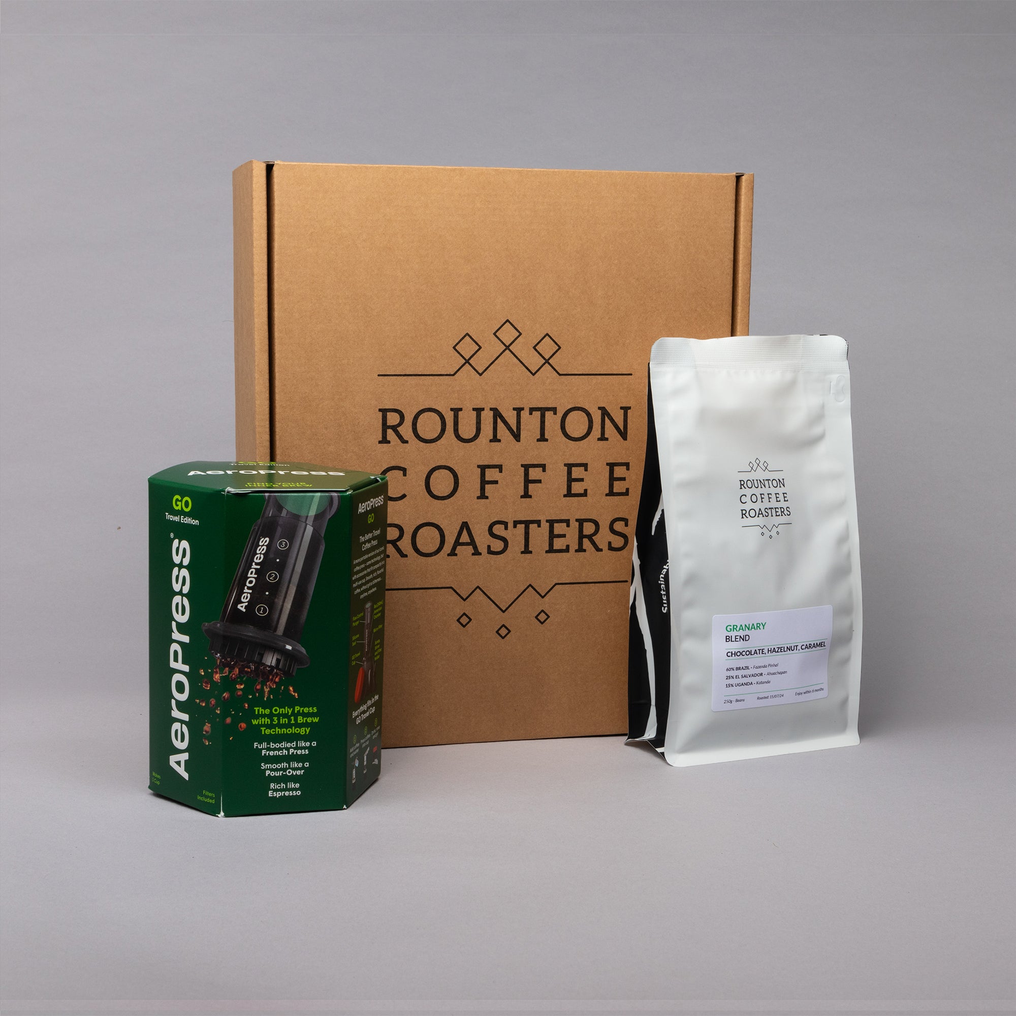AeroPress Gift Box- AeroPress Go - Rounton Coffee