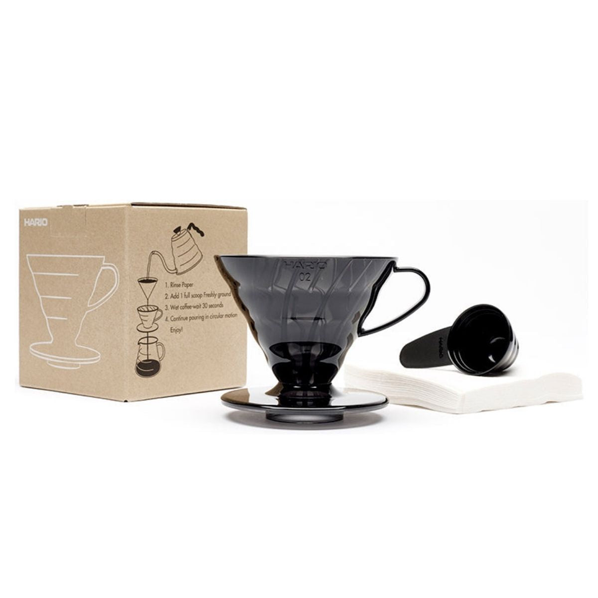 Hario V60 Dripper Set | Coffee Dripper for Filter Coffee - Rounton Coffee