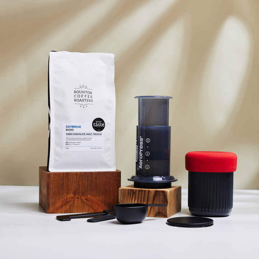AeroPress Go Gift Set | Portable Coffee Kit Bundle | Rounton Coffee
