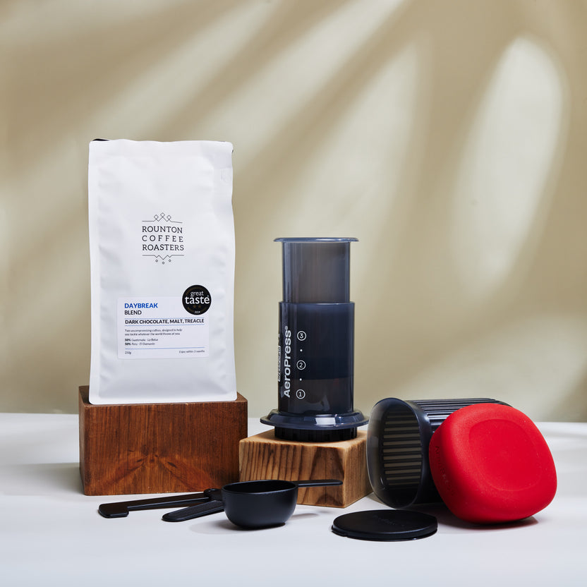AeroPress Go Gift Set | Portable Coffee Kit Bundle | Rounton Coffee